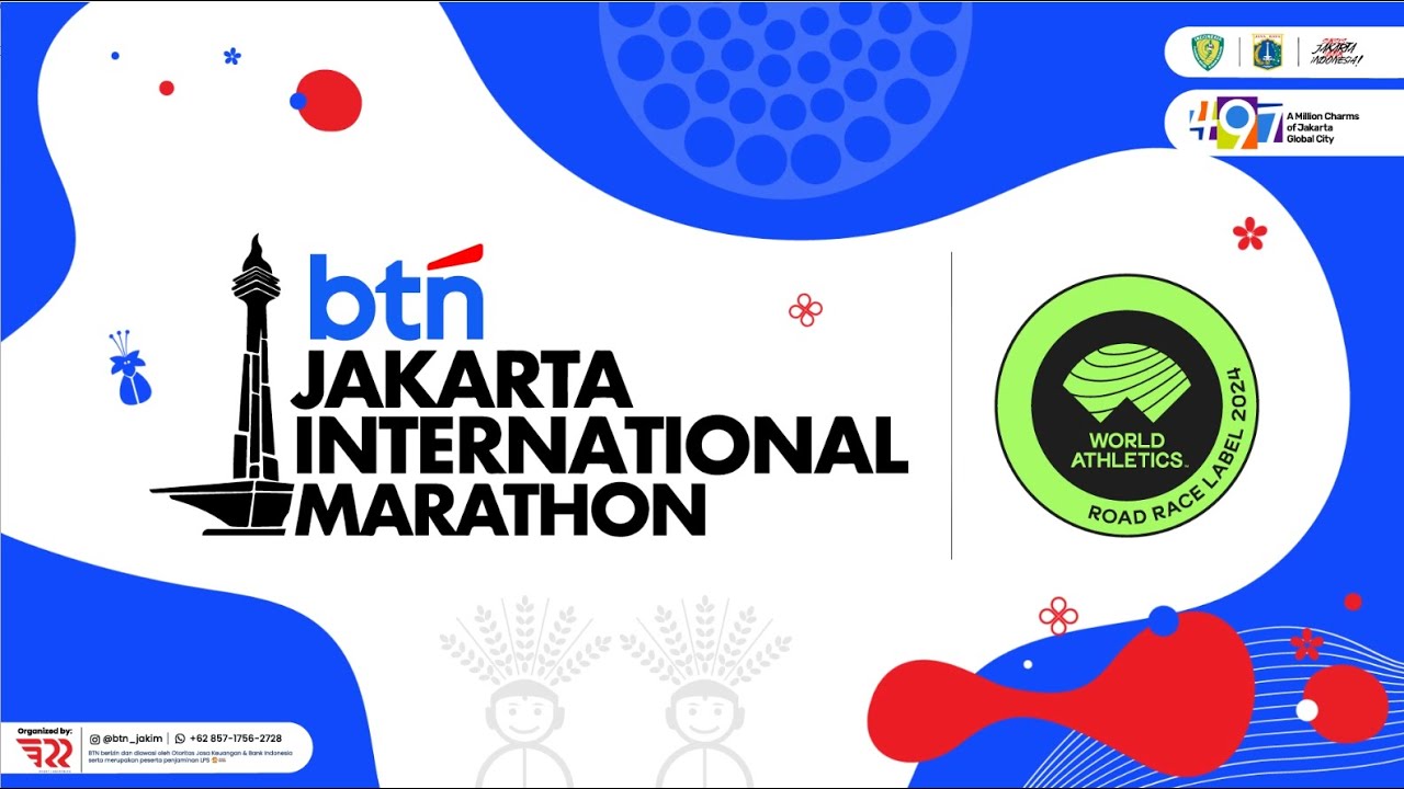 BTN Jakarta International Marathon 2024 (BTN Jakim) - YouTube