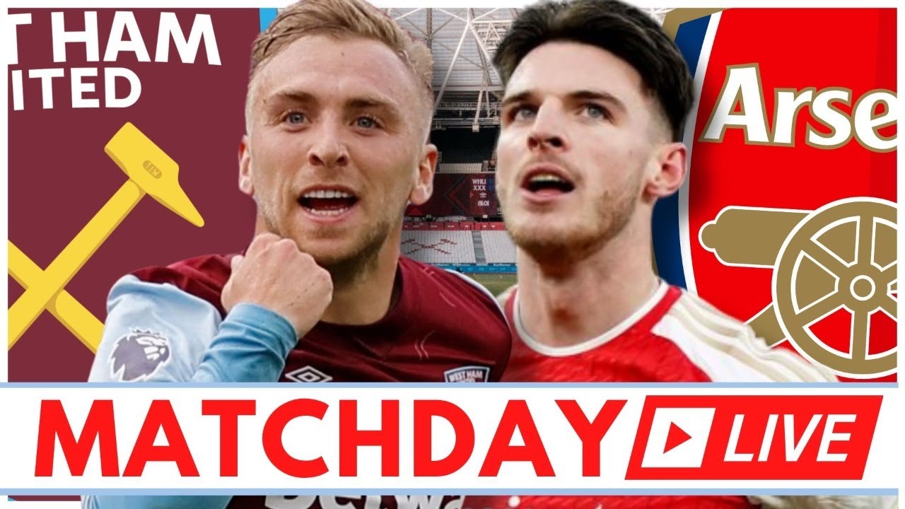 WEST HAM 0-6 ARSENAL | MATCHDAY LIVE | PREMIER LEAGUE - YouTube