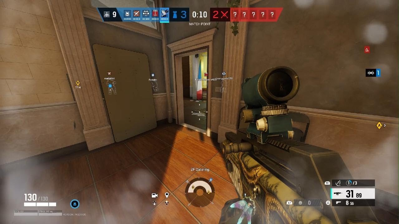 Tom Clancy's Rainbow Six Siege game play - YouTube