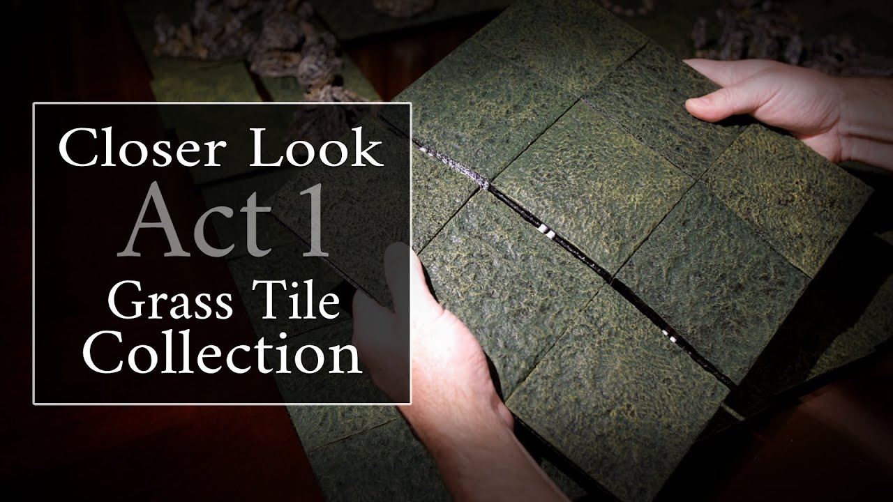 Closer Look: Mystic Realm's 3d Printable Terrain Grass Tile Collection ...
