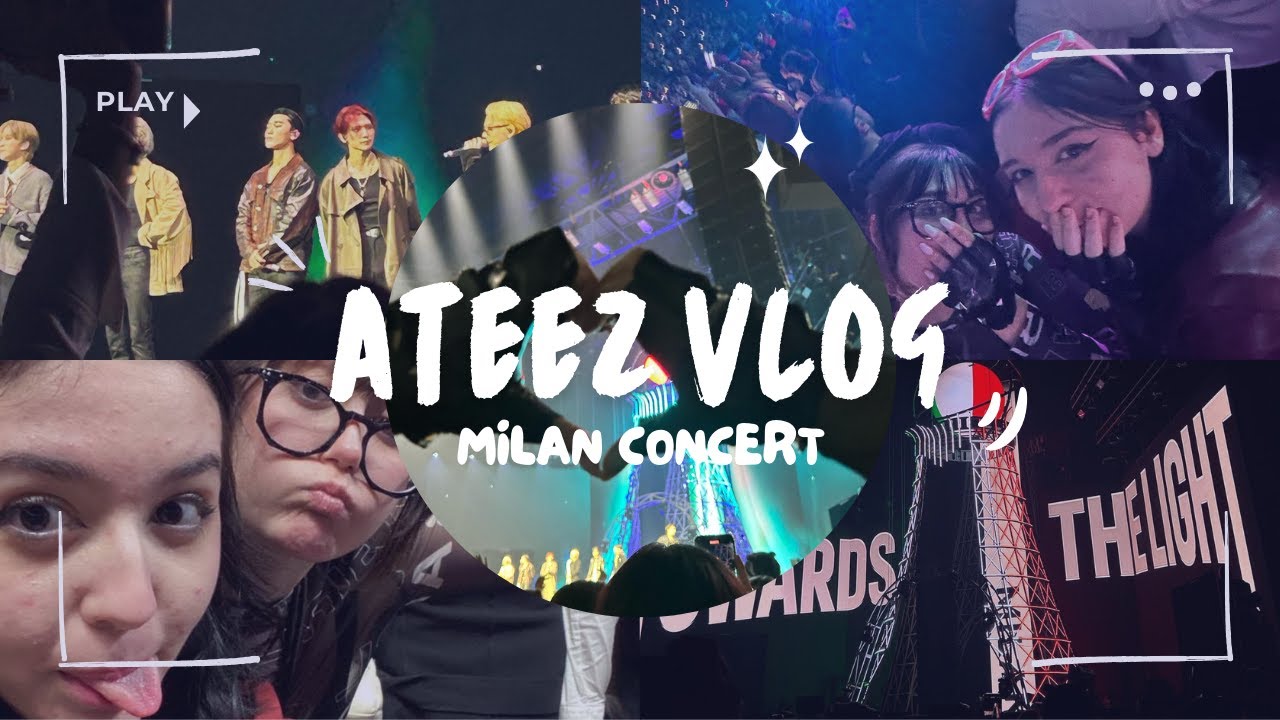 [미술 EP.22] ATEEZ CONCERT - VLOG 19/20/21-2025 - YouTube