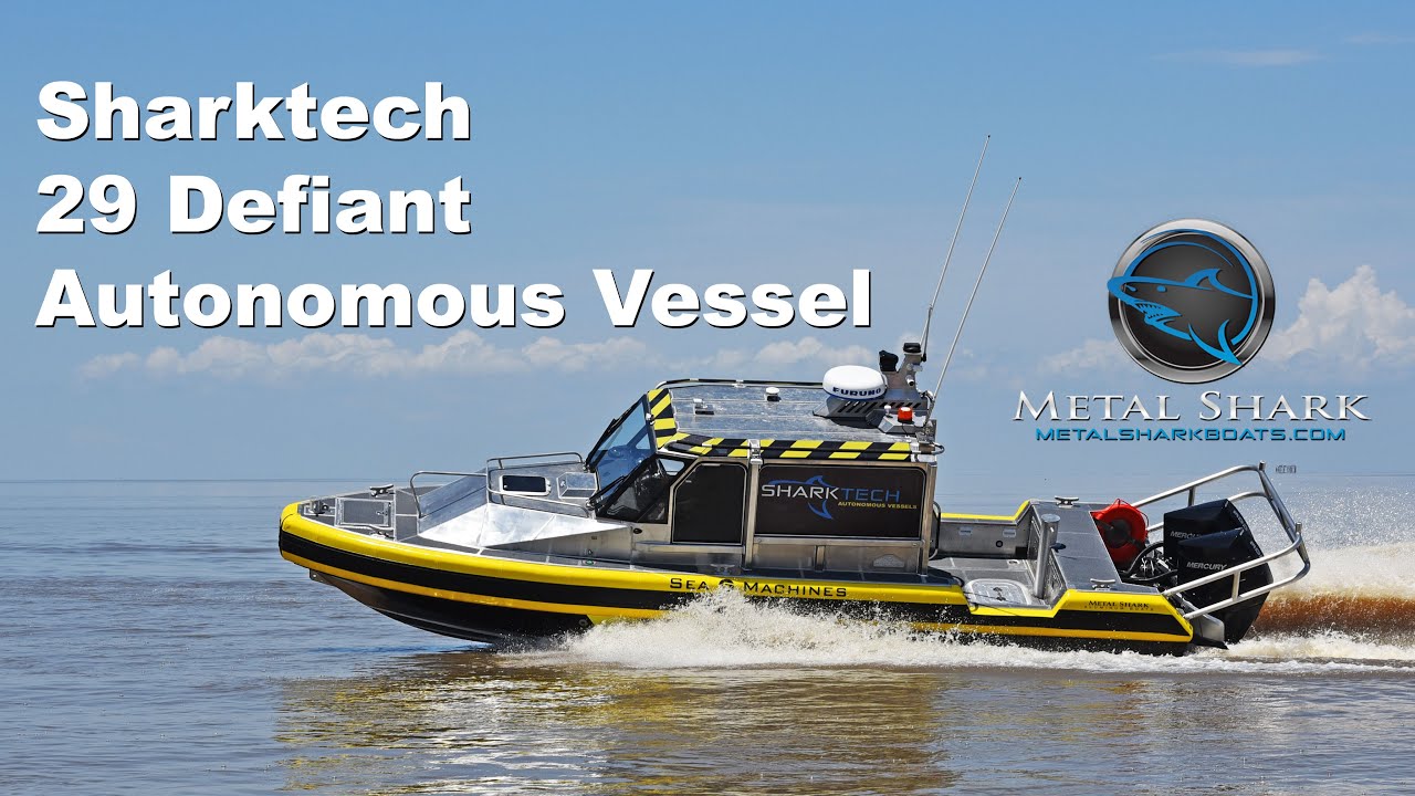 Metal Shark and Sea Machines Launch New Sharktech Autonomous Vessel ...