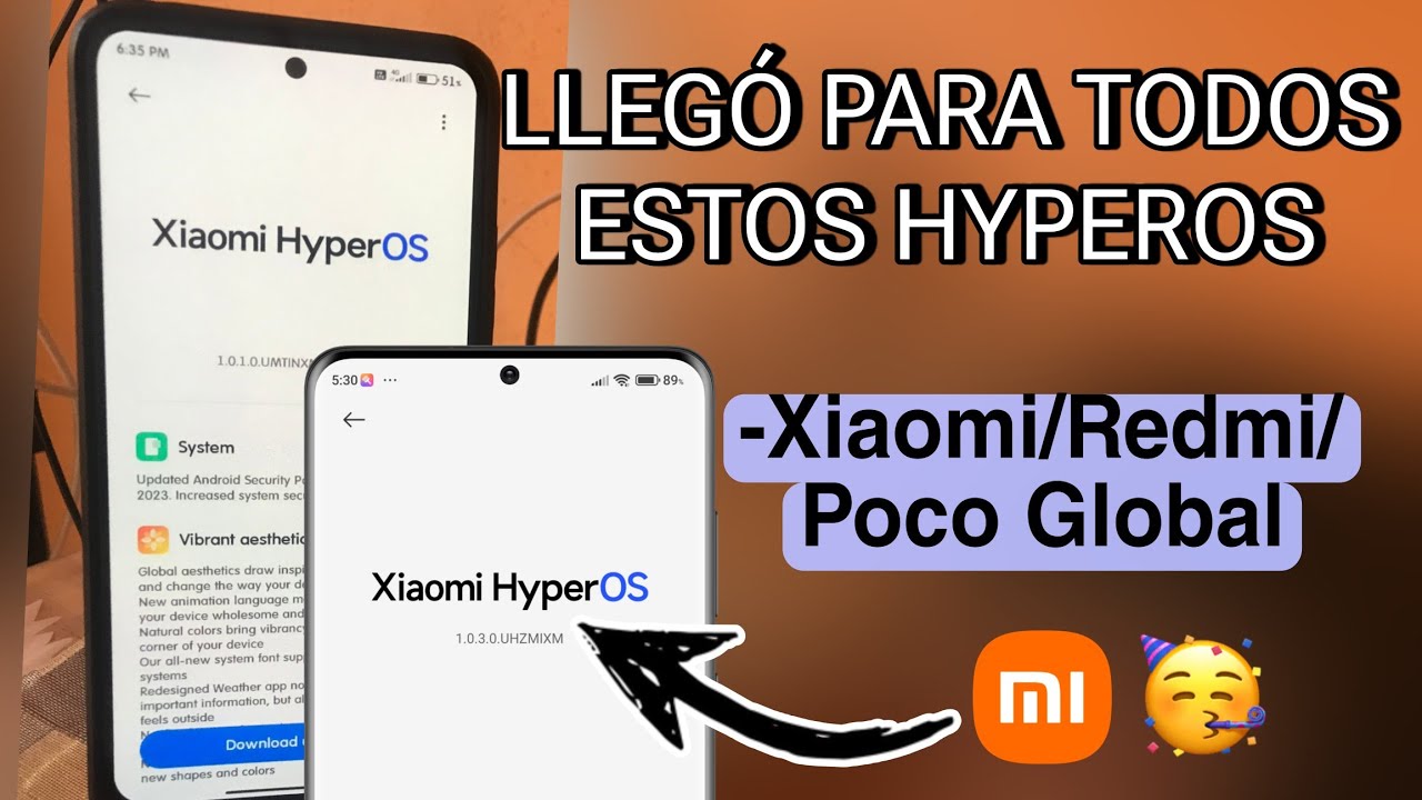 🤩SE HA LIBERADO HYPEROS GLOBAL ESTABLE PARA TU XIAOMI REDMI Y POCO ...