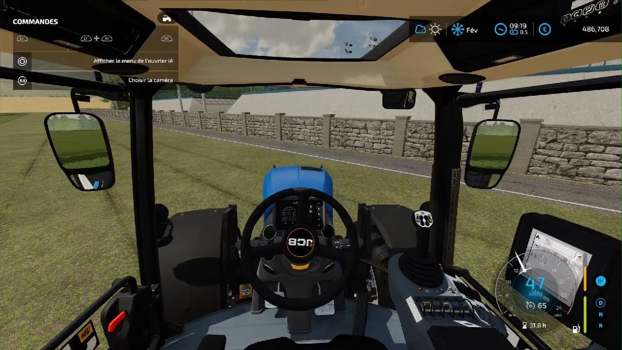 FS 22 : Réglage de la caméra intérieure pour plus de réalisme - YouTube