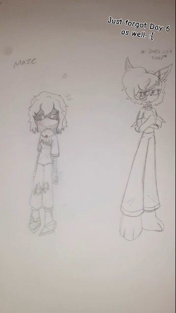 Inktober! Day 6: PJ's! #art #sonicart #murderdrones #artist #jcjist #oc ...