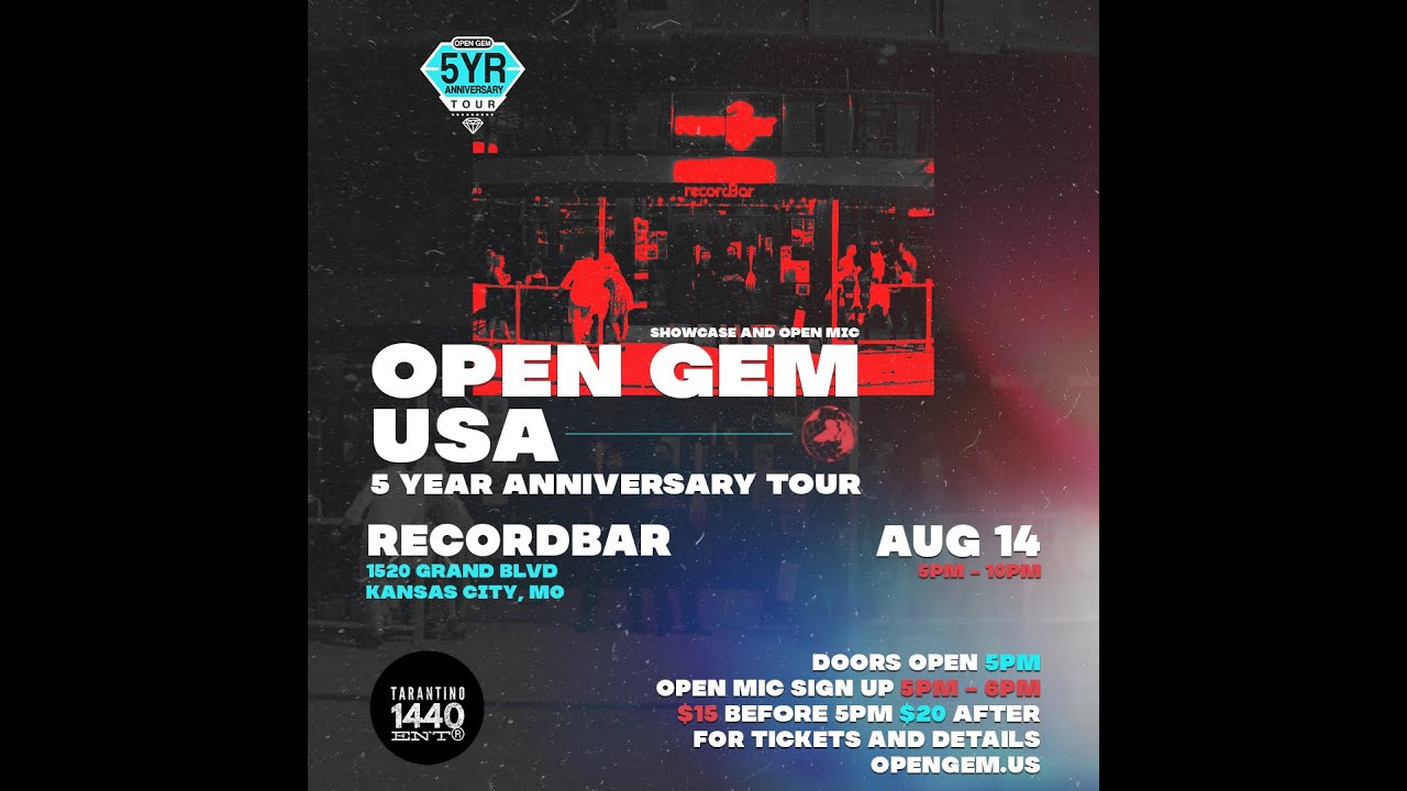 Open Gem @ Recordbar KC 08.14.22 - YouTube