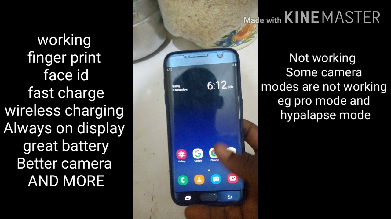 Samsung Galaxy S7 edge in 2024......../ Android 10 one ui quick look ...