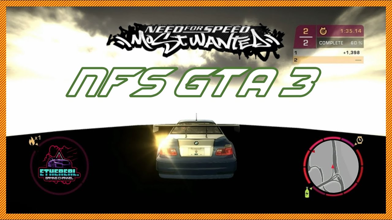NFS Most Wanted 2005 x GTA 3: Iconic Intro on a Classic Map - YouTube