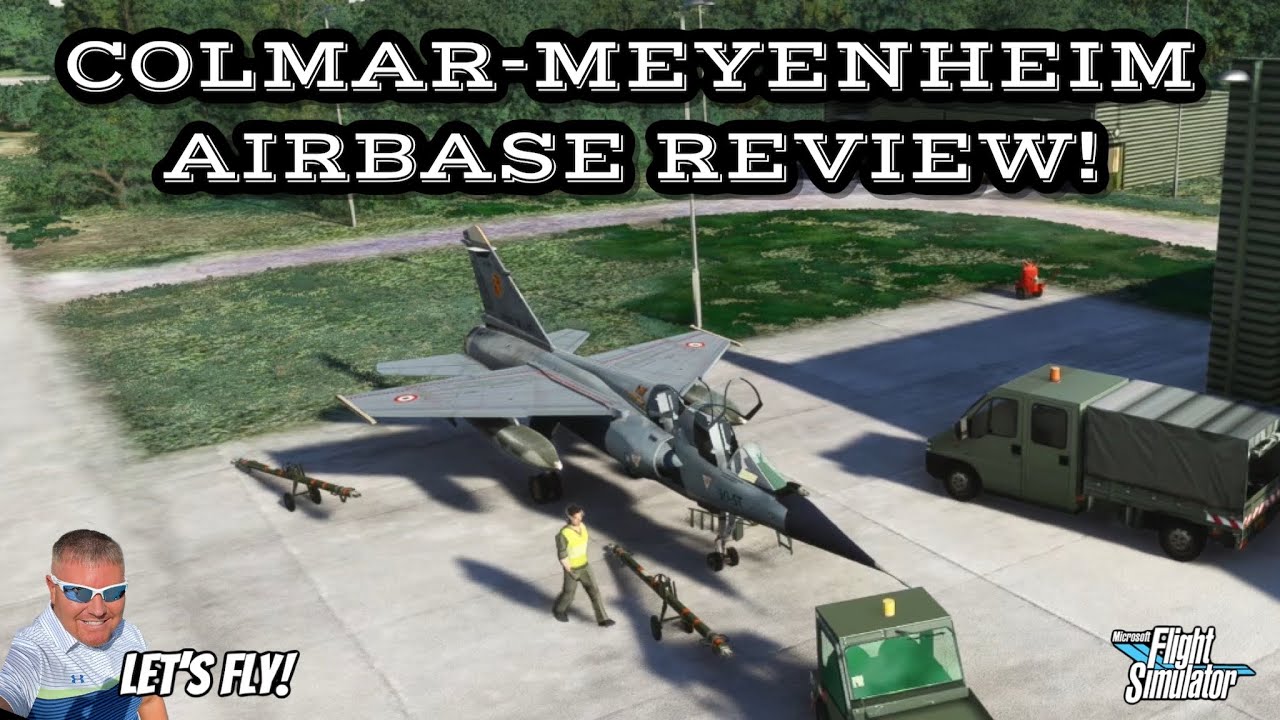 COLMAR-MEYENHEIM Airbase Review! Microsoft Flight Simulator XBOX - YouTube