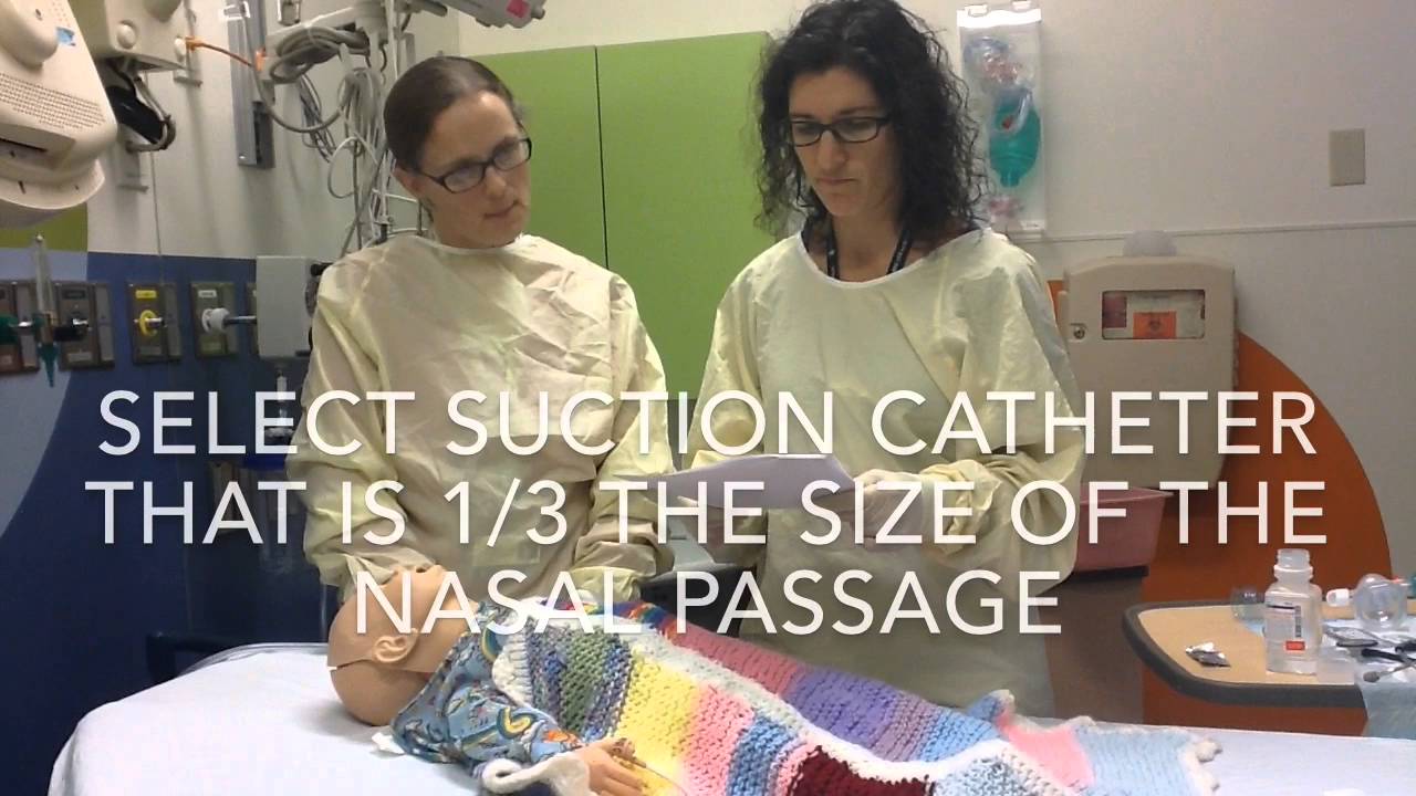 Nasopharyngeal Suctioning - YouTube