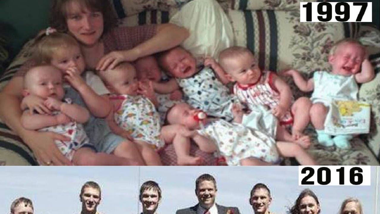 Mom Delivers World’s 1st Septuplets – 18 Yrs Later, Look Carefully At ...