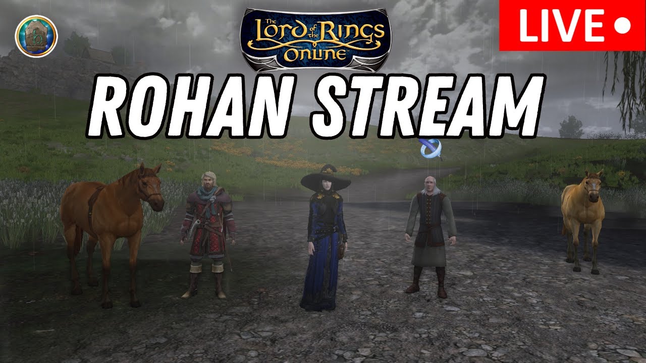 🔴 Rohan Story Continues in Edoras | LOTRO Rune-Keeper (lvl 88) - YouTube
