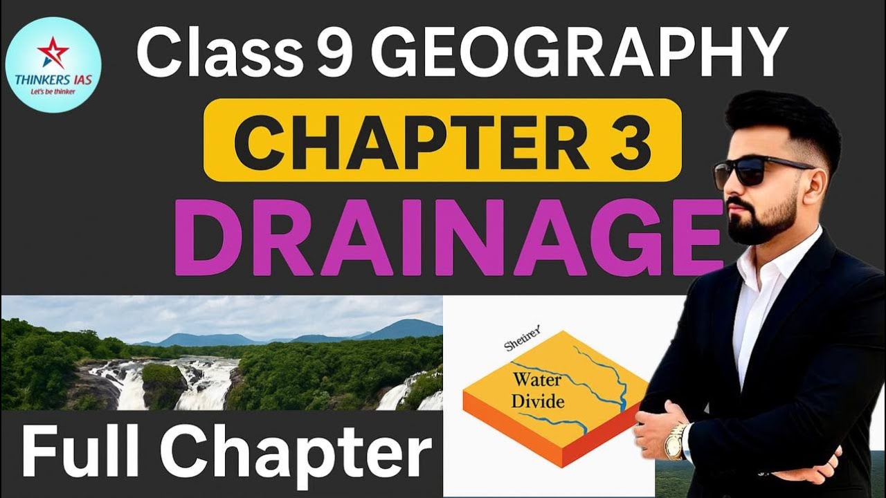 Drainage System of India | Class 9 Geography Chapter 3 | Easy ...
