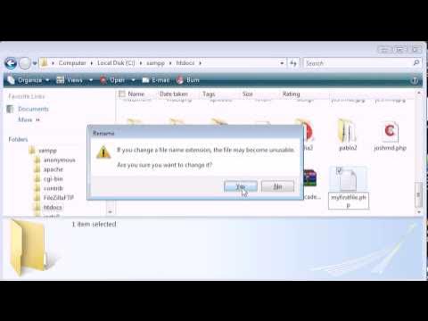 Beginner PHP Tutorial - 4 - Creating Your First PHP File - YouTube