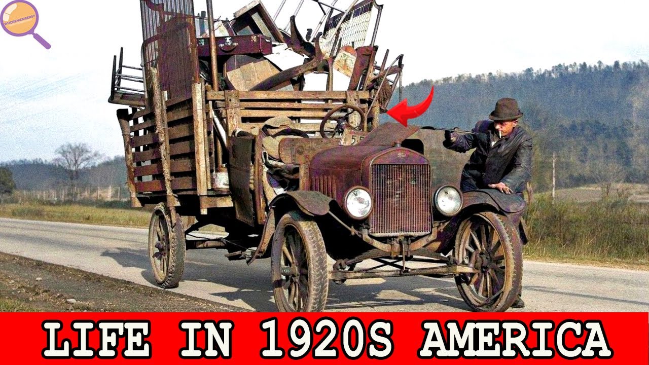 What Life Looked Like 100 Years Ago in America - YouTube