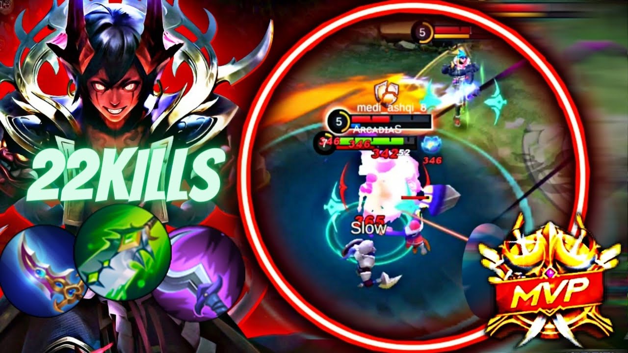 Dyroth best build and amblem!!! Best Combo🔥ONESHOT BUILD!🔥 -MOBİLE ...