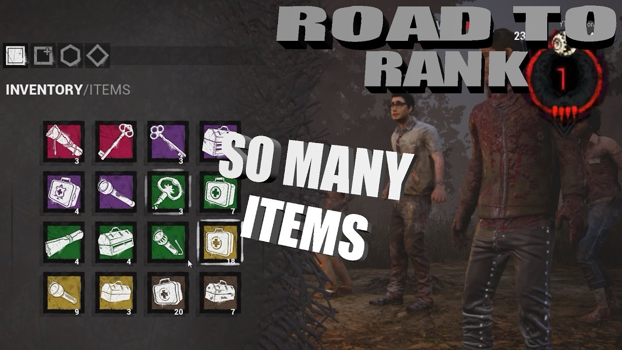 Dead By Daylight Survivor | SO MANY ITEMS! - YouTube