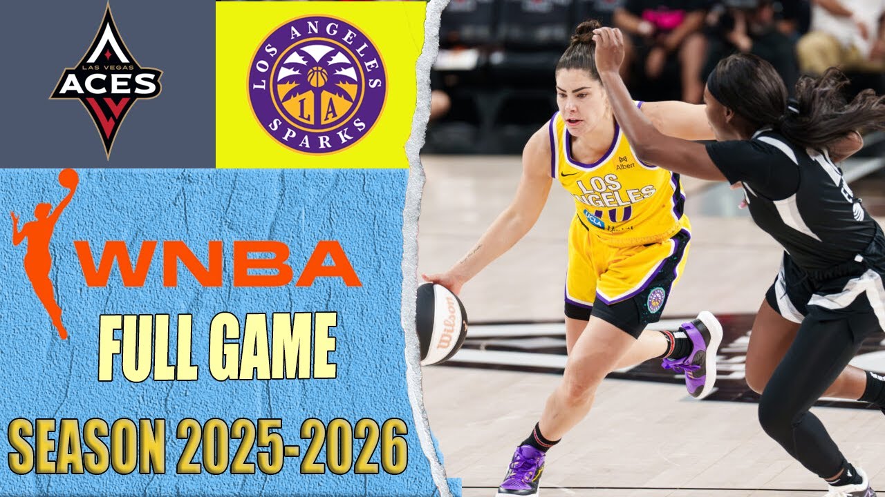 Las Vegas Aces vs Los Angeles Sparks Full Game Jul 29, 2025 | WNBA ...