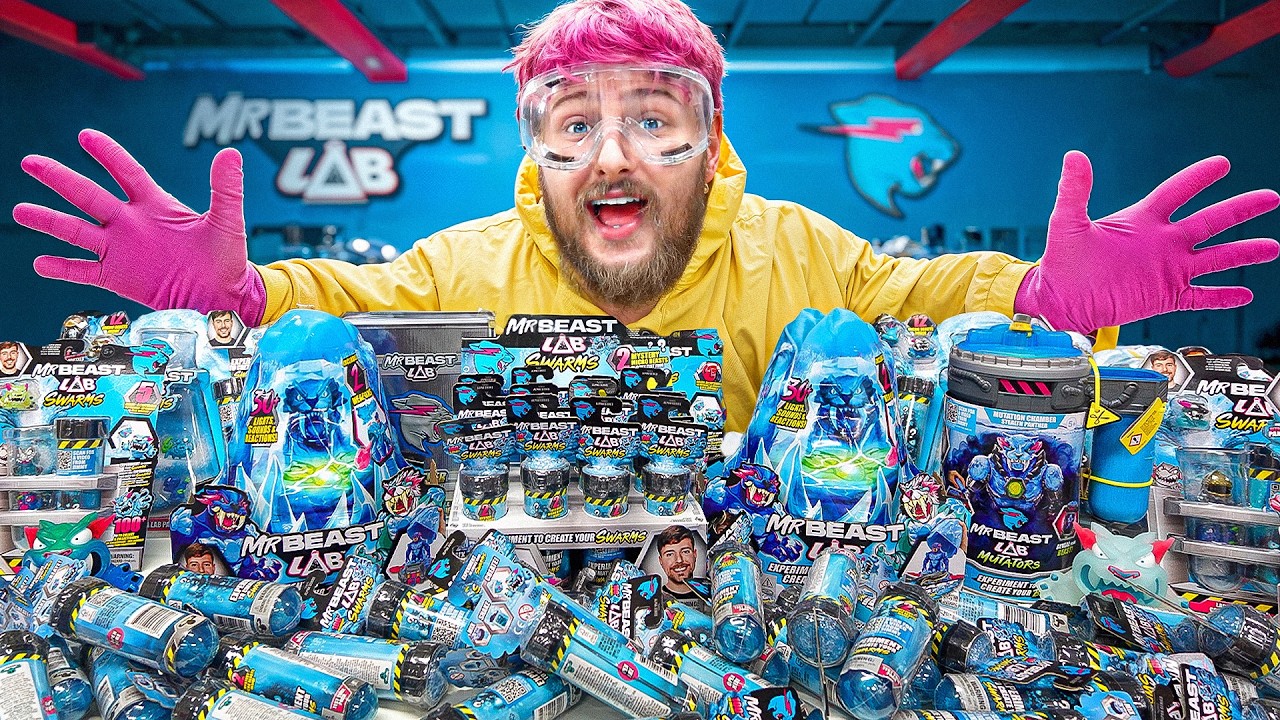 UNBOXING MR BEAST MYSTERY TOYS... (ULTRA RARE FOUND!) - YouTube