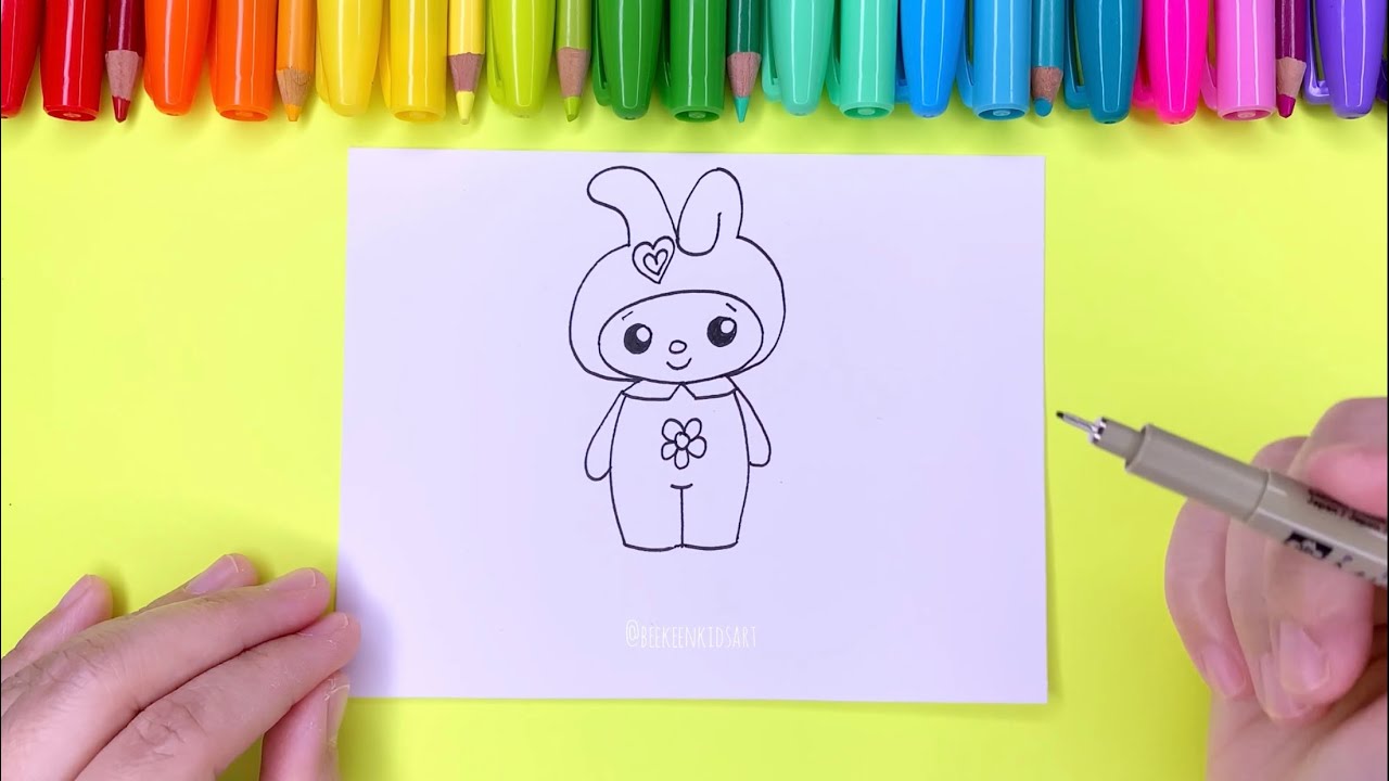 How to Draw My Melody: Step-by-Step Tutorial for Beginners | # ...