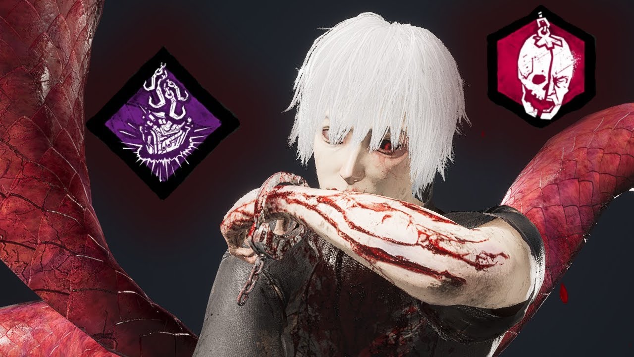 montando minha BUILD de KANEKI | Murrolandia jogando Dead by Daylight ...