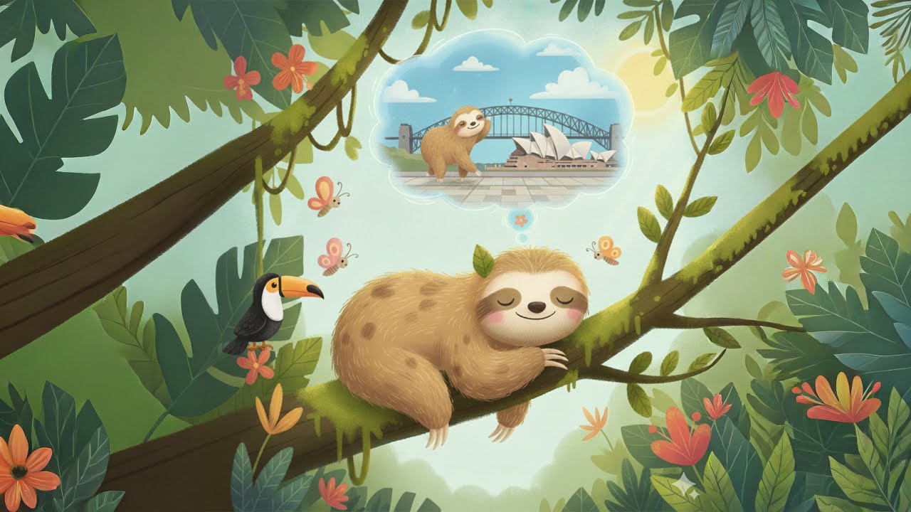Bedtime Story: What REALLY Happened to Sammy the Sloth in Sydney? - YouTube