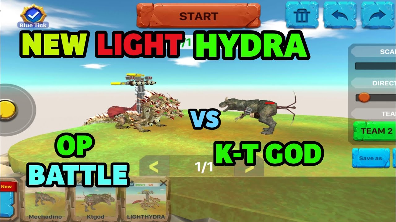 NEW LIGHT HYDRA VS K-T GOD OP BATTLE WITH SHINCHAN |ANIMAL REVOLT BATTLE SIMULATOR| KISHAN-TR ...