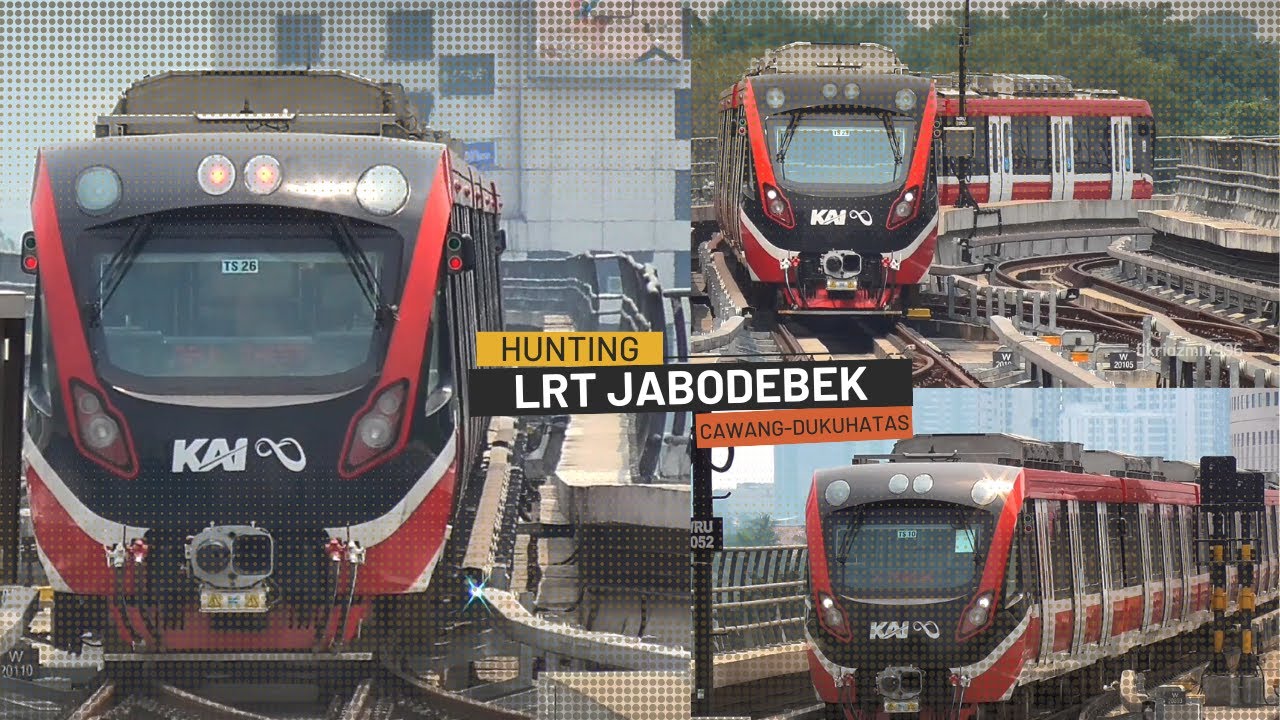Hunting Kereta LRT Jabodebek - YouTube