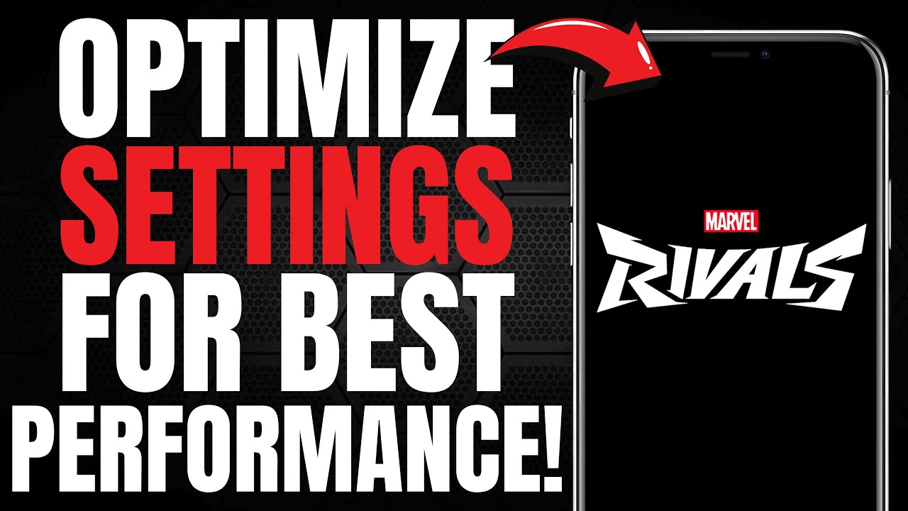 Optimize MARVEL RIVALS SETTINGS for BEST PERFORMANCE! - YouTube