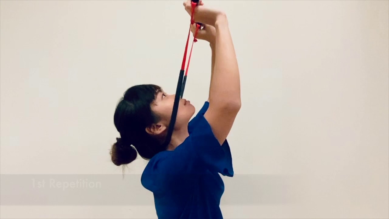 NUH Physiotherapy - Mid cervical extension SNAG - YouTube