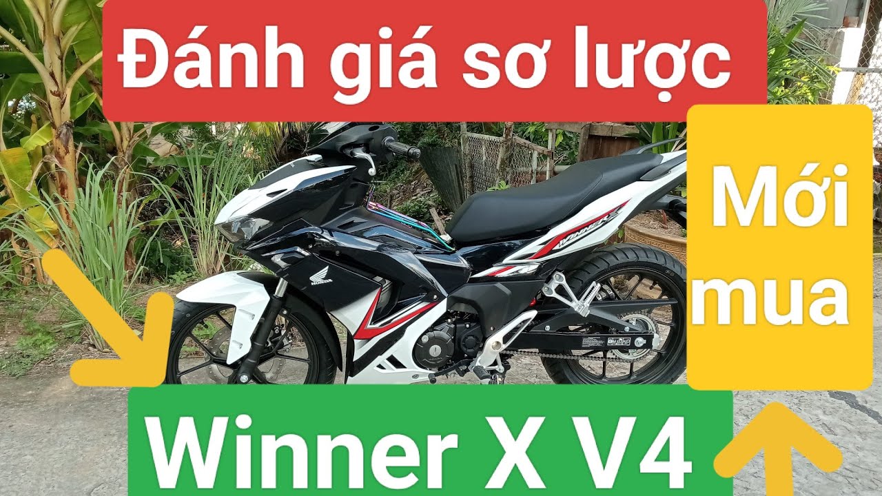 Đánh giá sơ lược xe Winner X V4 sau khi mới mua - YouTube