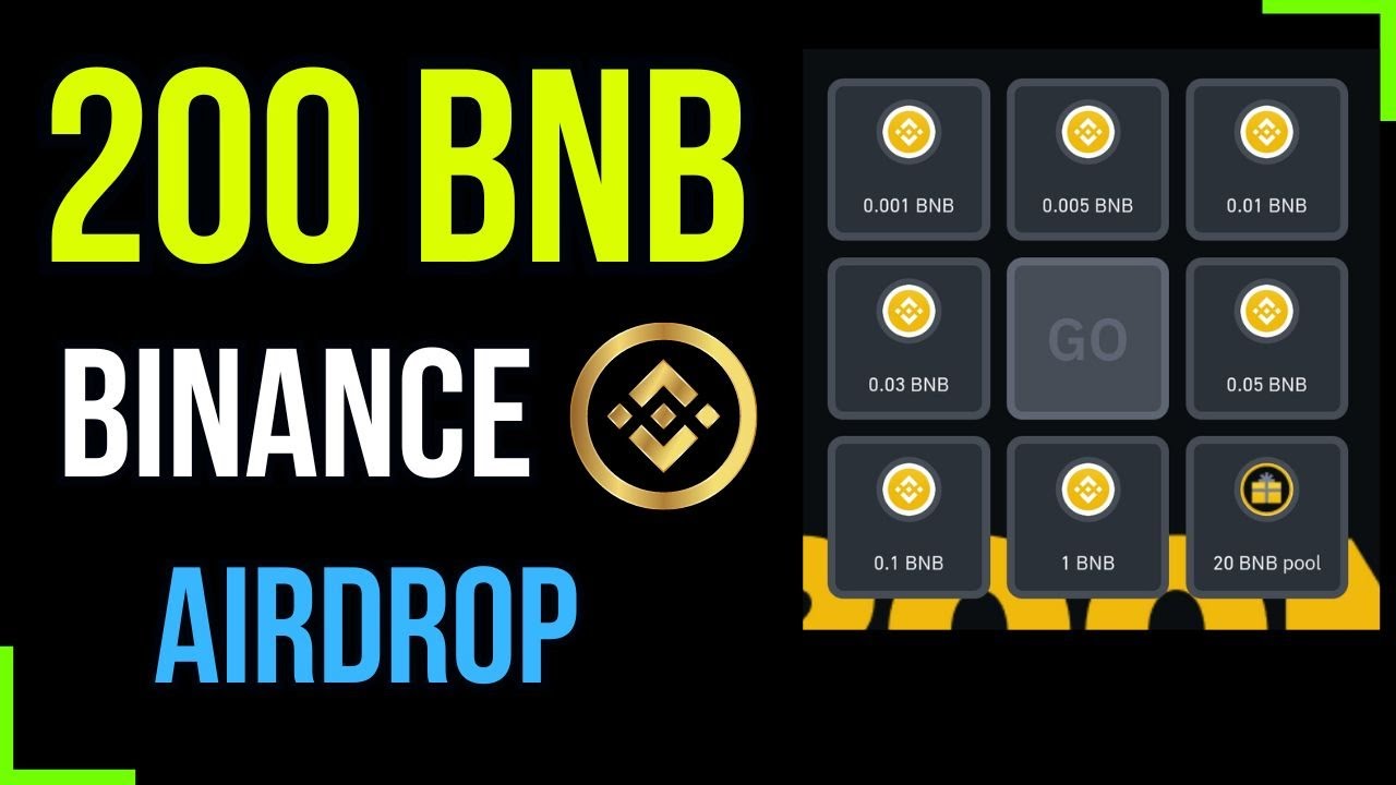 BINANCE 200 BNB EM SORTEIO PARA TODOS I RECOMPENSA GARANTIDA I GIRE E GANHE $BNB - YouTube