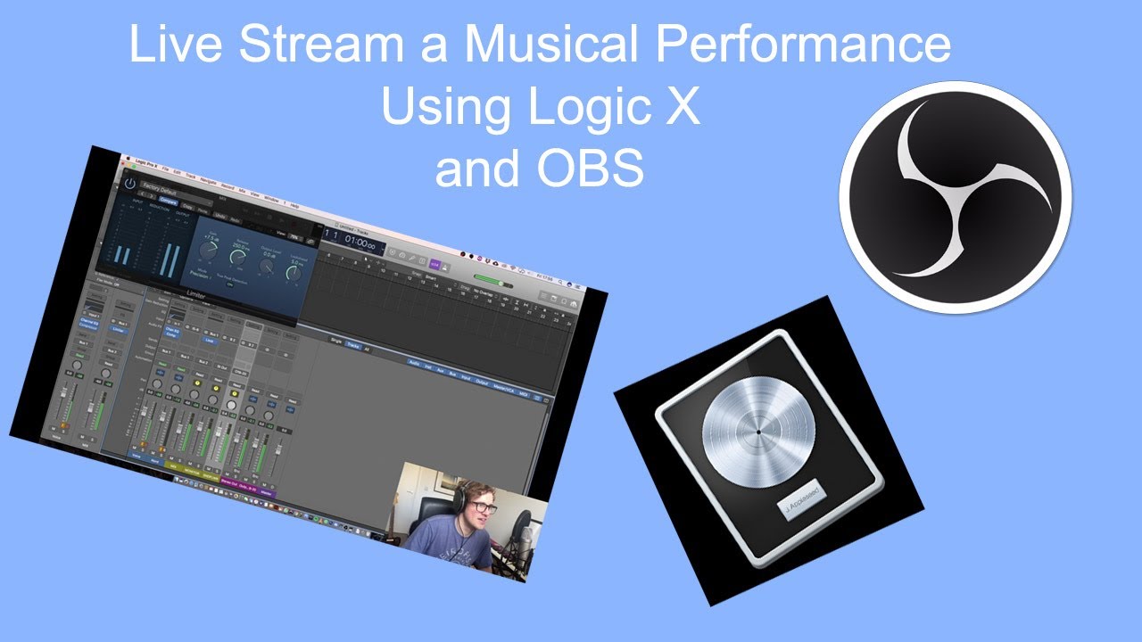 How to Live Stream a Musical Performance (Audio setup with DAW Logic X ...
