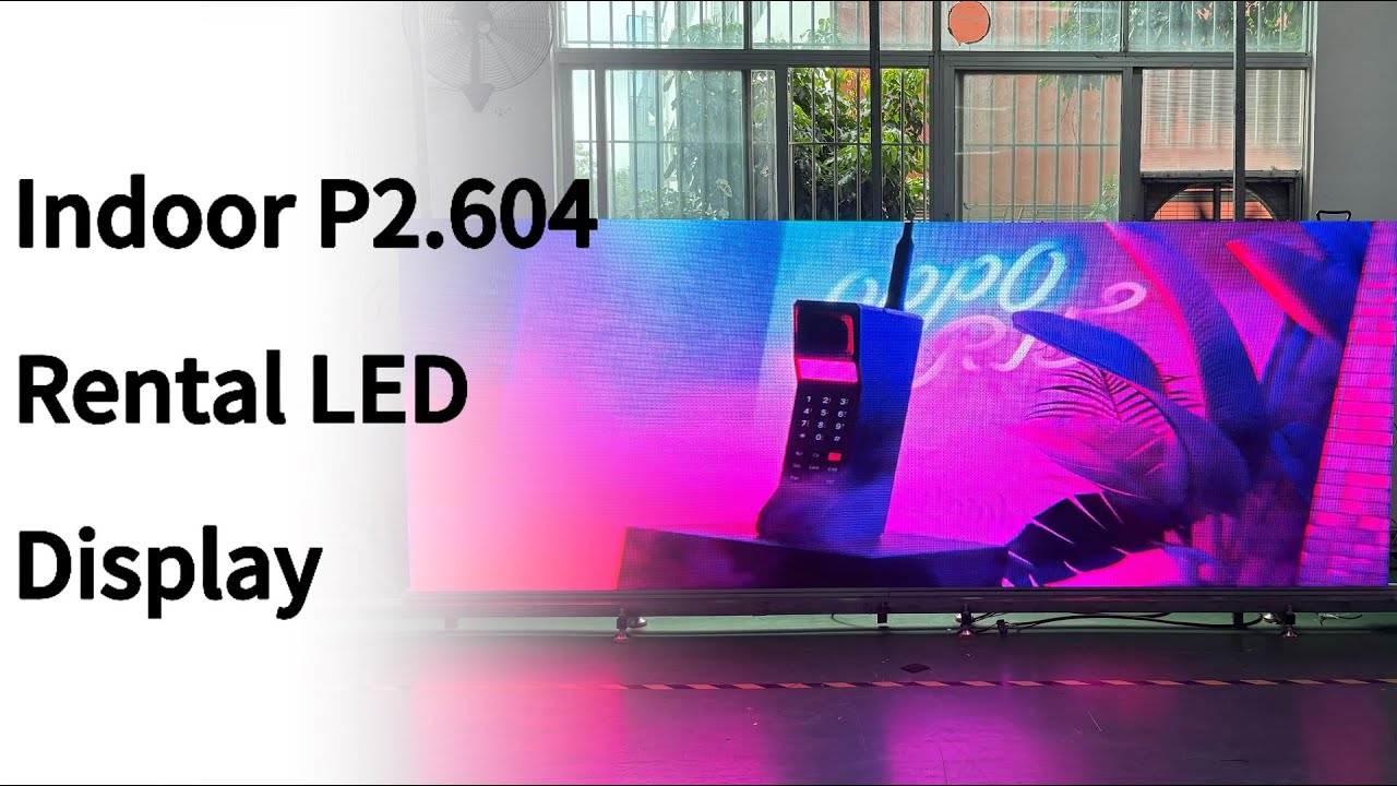 New Design Indoor P2.604 Rental LED Display with fast lock #nseled # ...