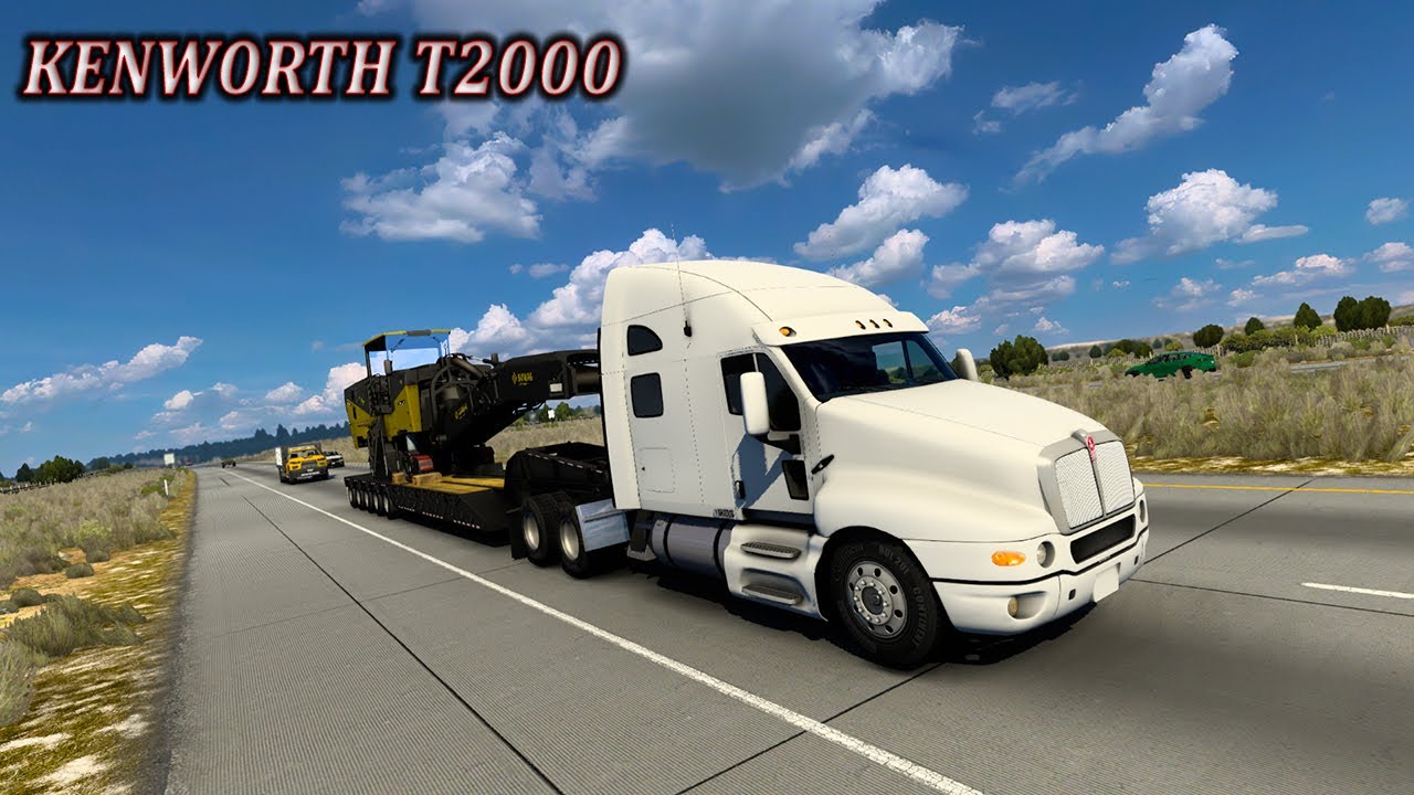 Taking The Kenworth T2000 Out For A Spin! American Truck Simulator #ATS ...