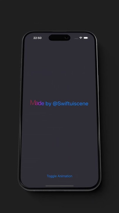 🎉 Eye Catching Animated Text Effect in SwiftUI! 🎉 - YouTube