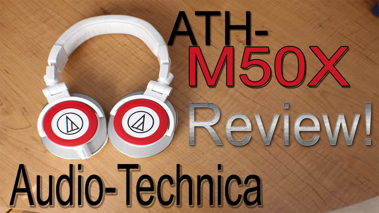 Audio-Technica ATH-M50X REVIEW! White, Skinned w/Dbrand, Unboxing, Best ...