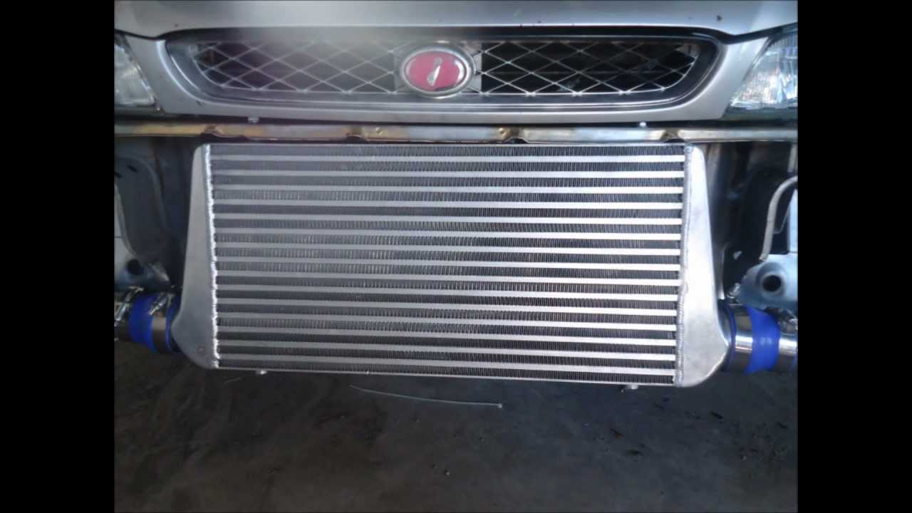 Front Mount Intercooler Project - Impreza WRX STi - YouTube