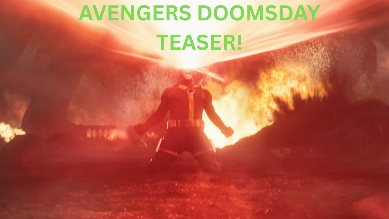AVENGERS: DOOMSDAY X-MEN TEASER BREAKDOWN! (CYCLOPS!) - YouTube