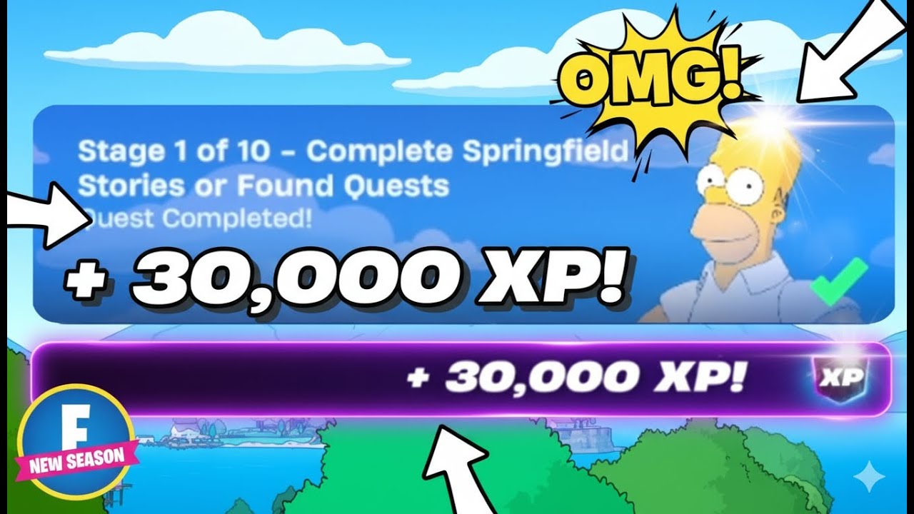 How to EASILY Complete LOST & FOUND QUEST + Springfield Stories! 🔍 ...