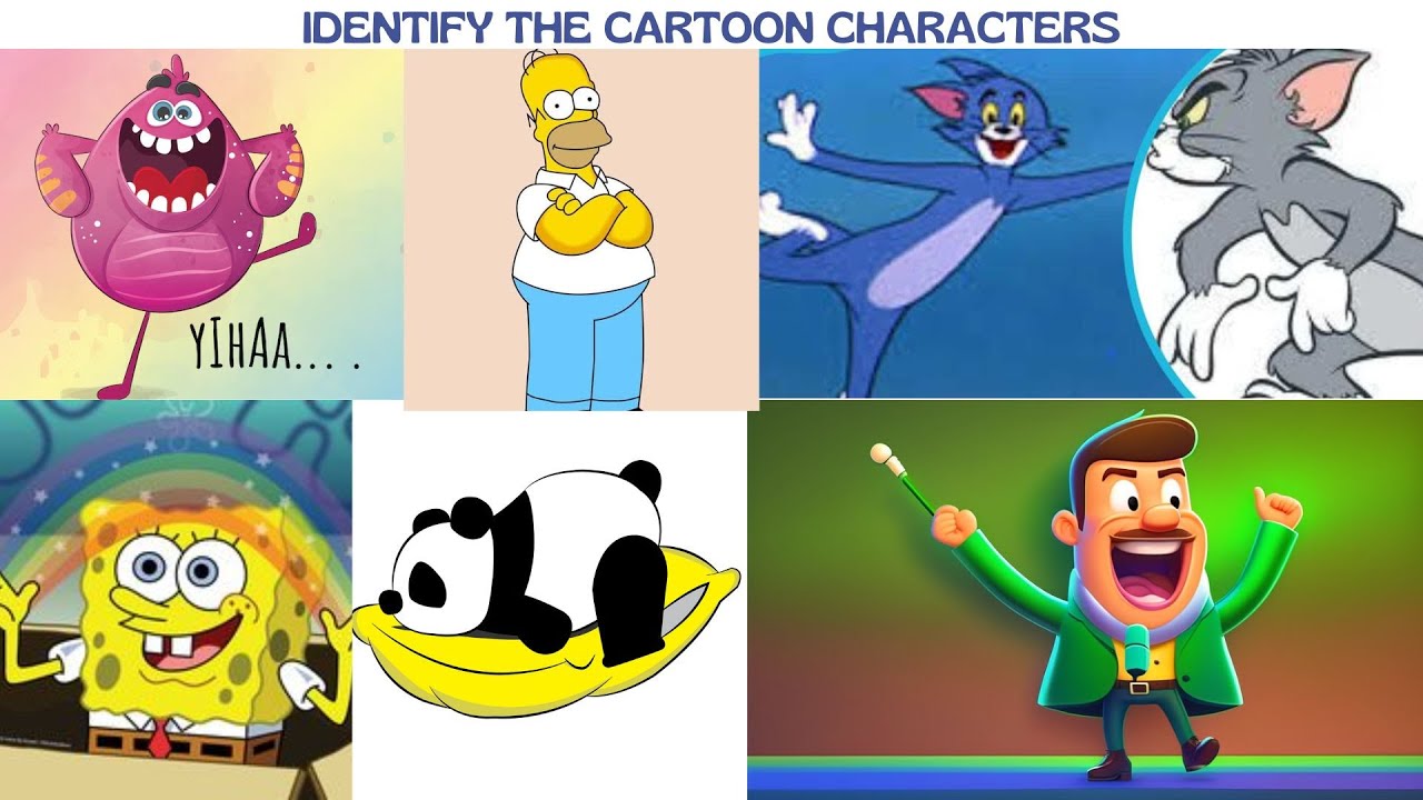 Identify the Cartoon characters - YouTube