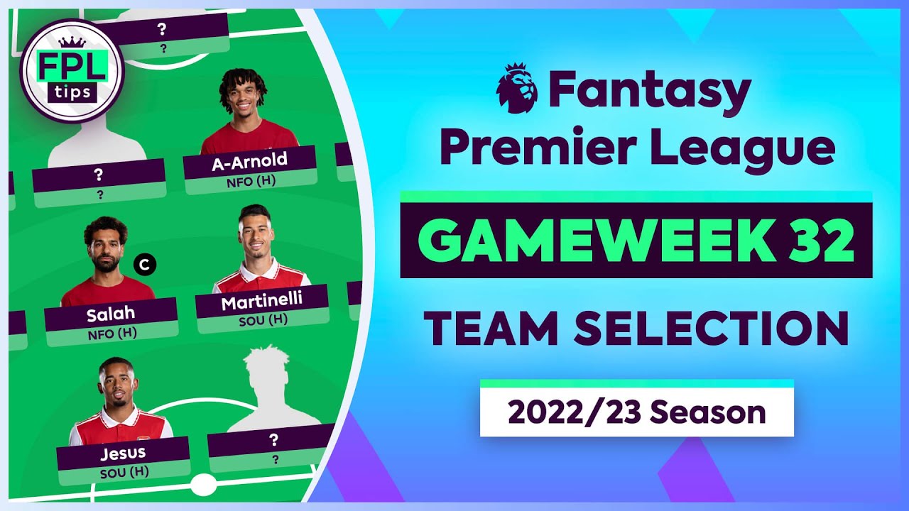 FPL GW32: TEAM SELECTION | Free Hit ACTIVE! | Blank Gameweek 32 ...