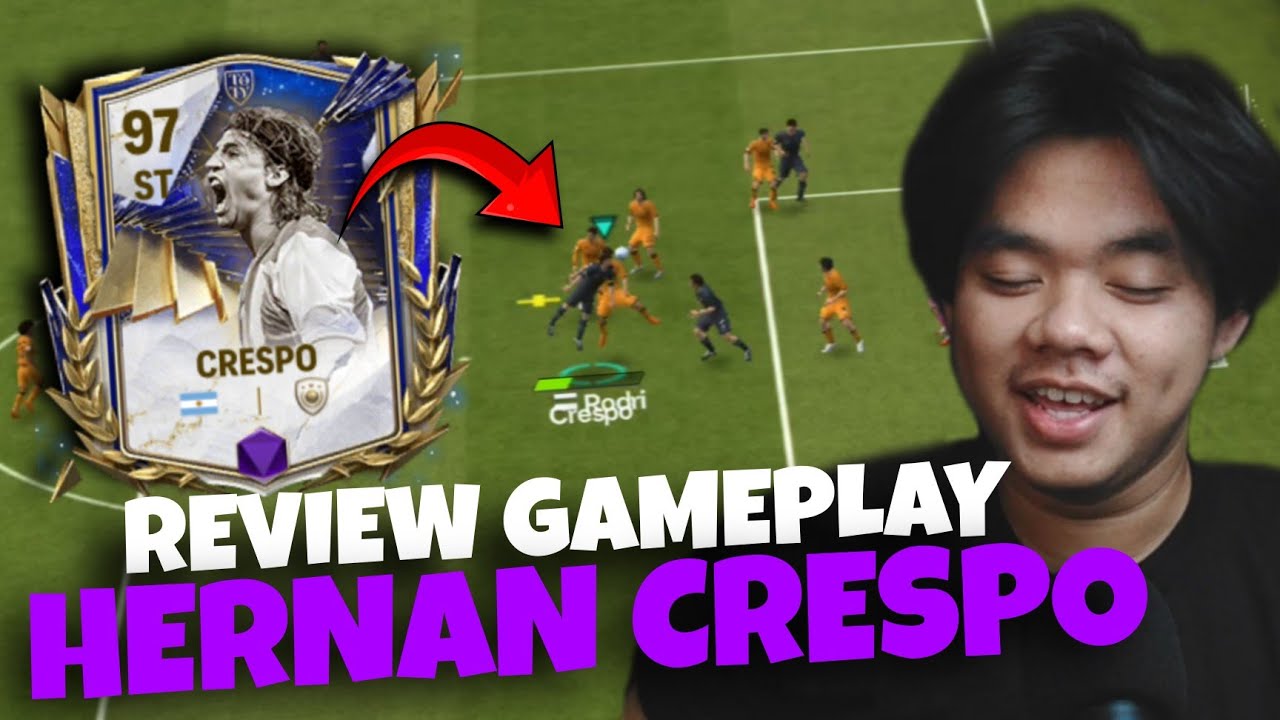 MEREVIEW GAMEPLAY HERNAN CRESPO, WORTH IT KAH?! | FC MOBILE - YouTube