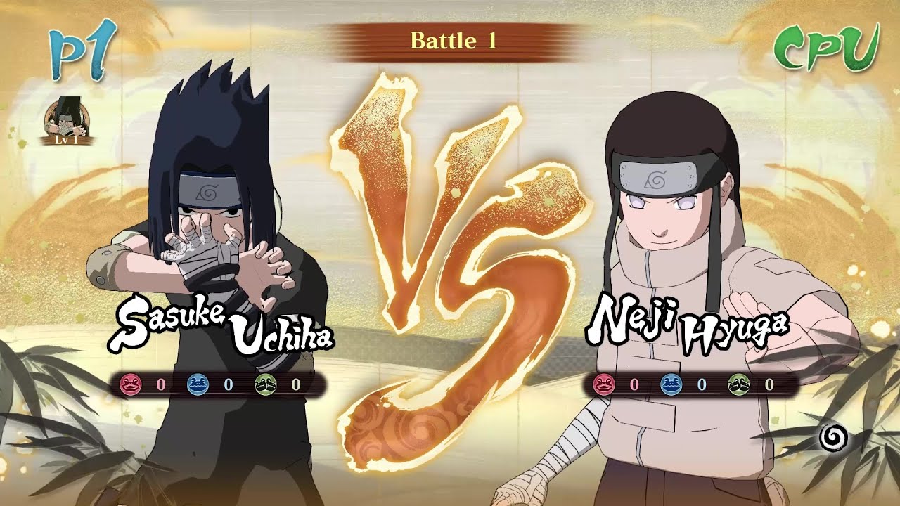 Sasuke vs Neji | Naruto Storm Connections - YouTube