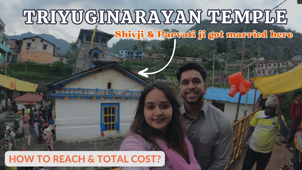 *THIS IS SO TOUGH* How to Reach Triyuginarayan Temple from Sonprayag ...