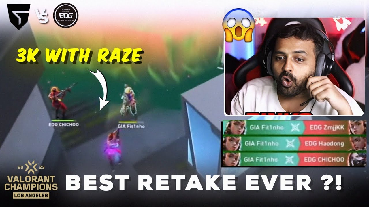 Best Retake of All Time in Valorant ?! 😲 | 3K w/ Raze ULT | Valorant ...