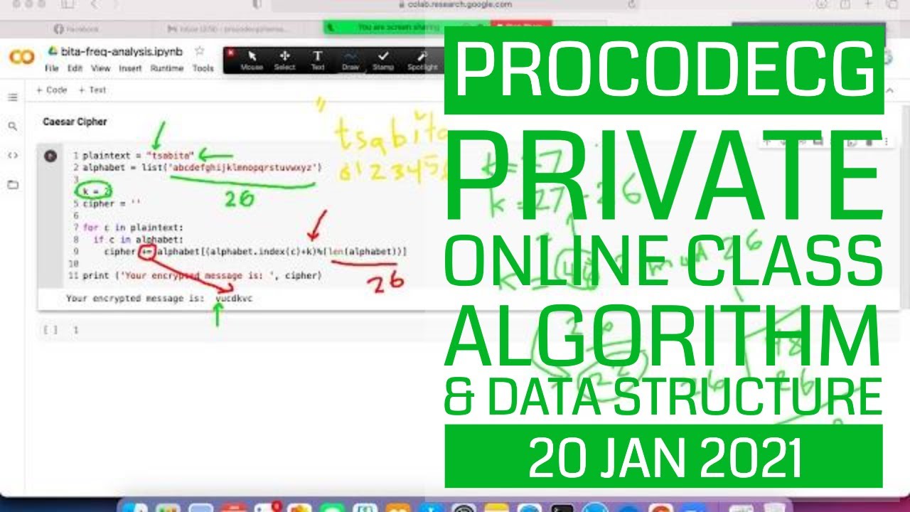 Procodecg Private Class Algorithm And Data Structure With Python 1461