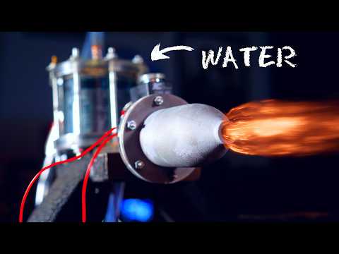 ROCKET that LITERALLY BURNS WATER as FUEL