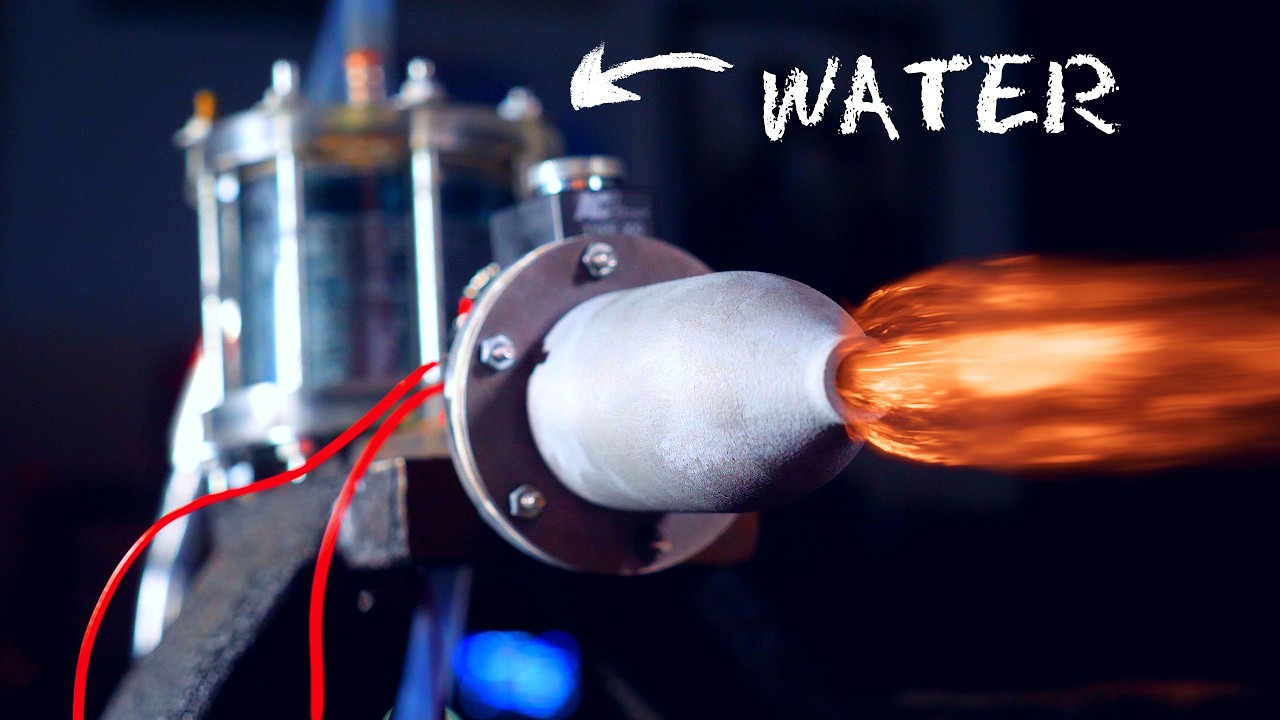 ROCKET that LITERALLY BURNS WATER as FUEL - YouTube