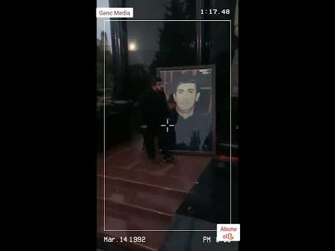 Kabadayı Rovshan Lenkeransky'nin Mezarı'ndaki Tosu Zengilanski